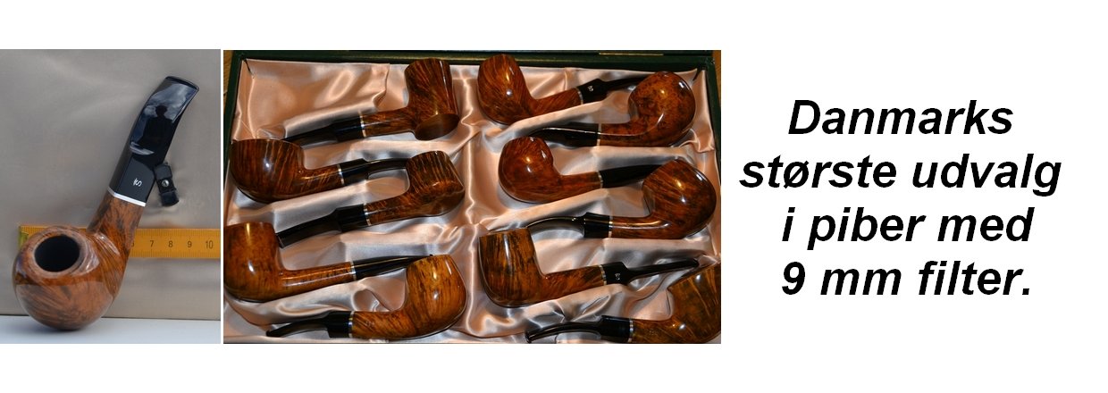 Salg af piber og tobak online - Pibebutik med hurtig levering